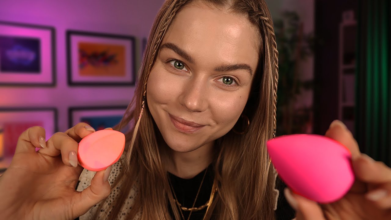 ASMR Bestie Helping You Get Ready for a Night Out. Doing Your Makeup ~ Soft Spoken - YouTube