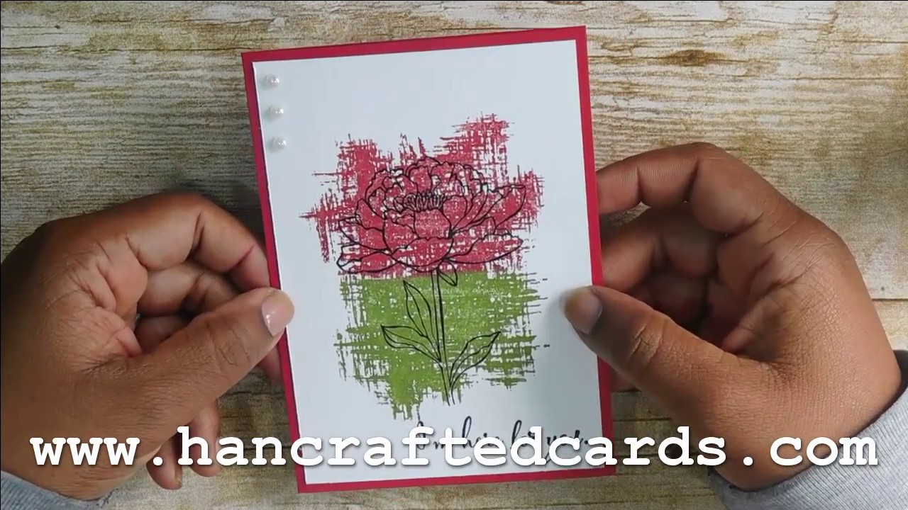 How to make a simple card with You've Got This from Stampin Up - YouTube