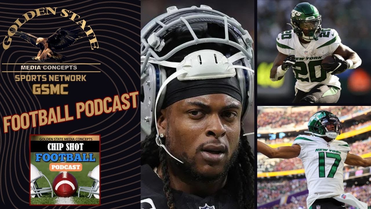 Garrett Wilson, Breece Hall Discuss Davante Adams Joining Jets | GSMC ...