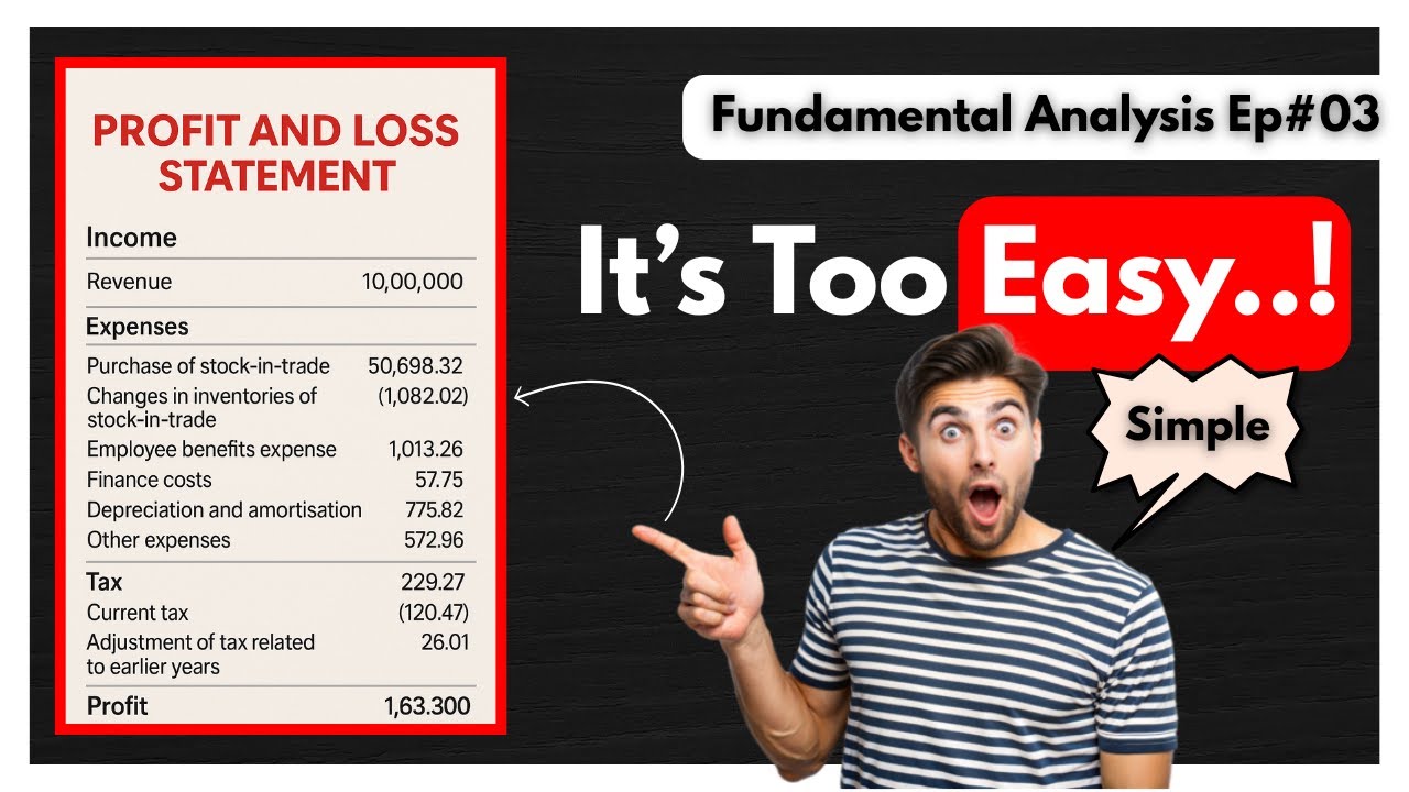 Profit & Loss Statement Explained | Fundamental Analysis Series Ep 03 ...