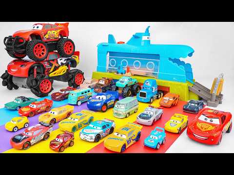 Disney Pixar Cars Unboxing Review | Lightning MCqueen & Disney Cars Color Change Submarine Car Wash