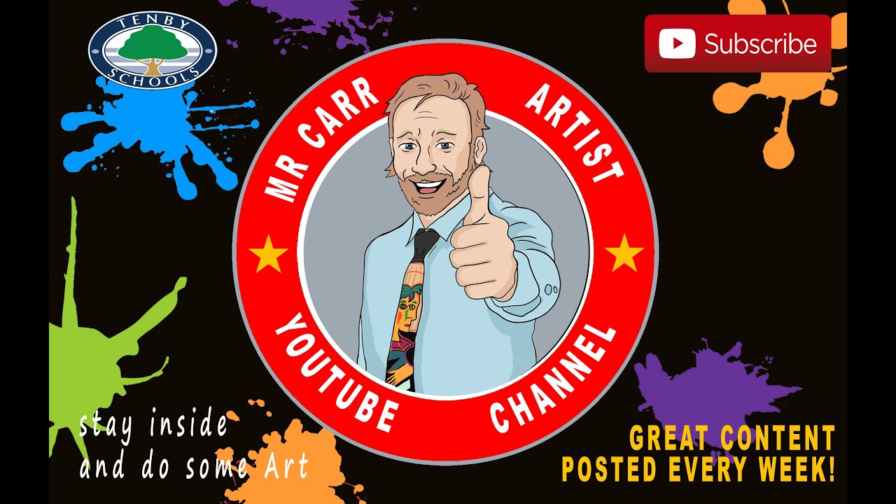 Cardboard Totem Pole with Mr Carr // Art Lesson - YouTube