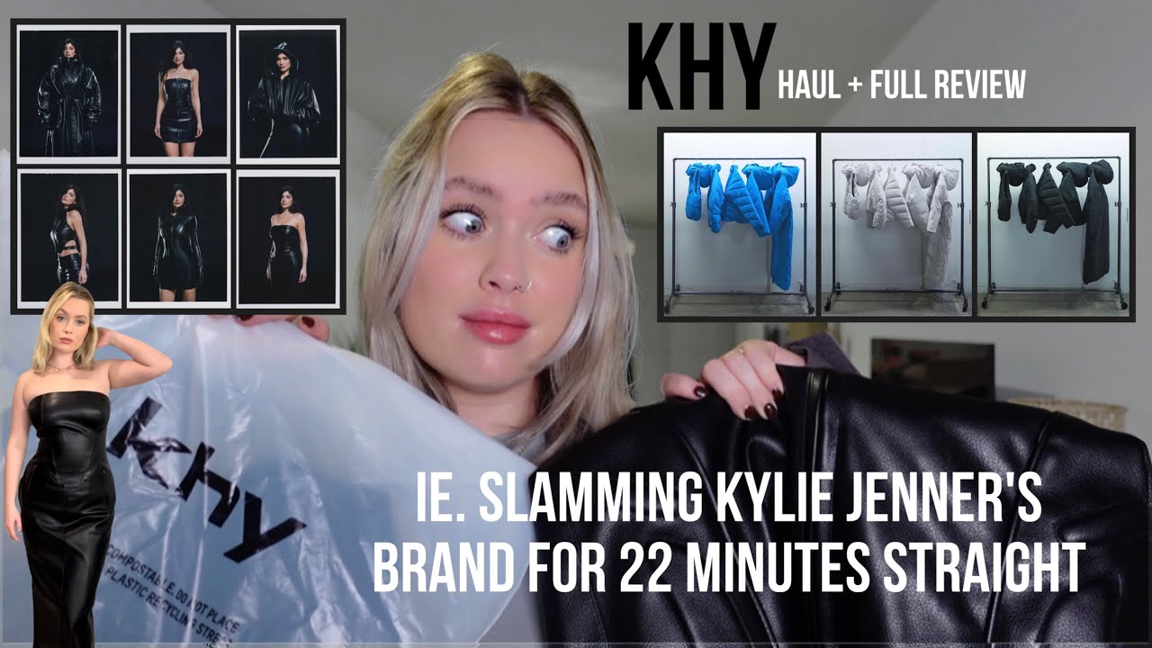 *BRUTALLY HONEST* KHY BY KYLIE JENNER REVIEW + TRY ON HAUL!! | drop 001 ...