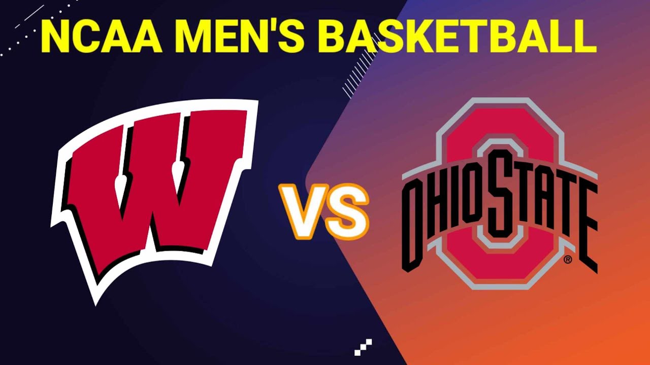 Wisconsin Badgers vs Ohio State Buckeyes | 2025 NCAA Men's Basketball ...
