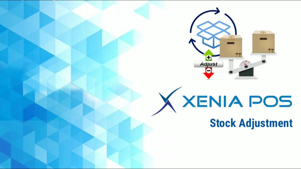 Xenia POS PRO | Module - 18|Stock Adjustment Original - YouTube
