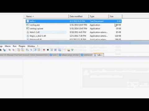 running your first iverilog hello world program - YouTube