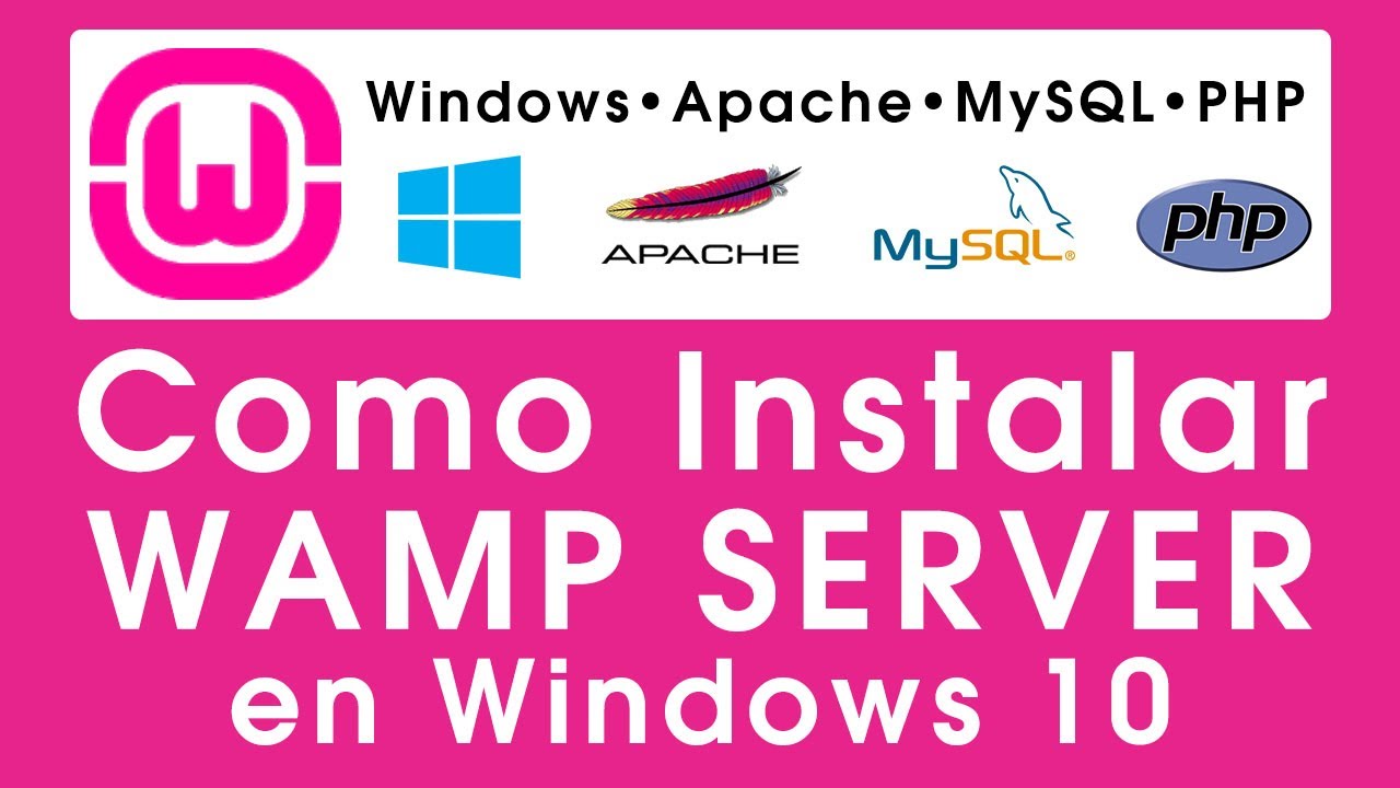 Como Instalar WAMP SERVER En Windows 10 YouTube como-instalar-wamp-server-en-windows-10-youtube