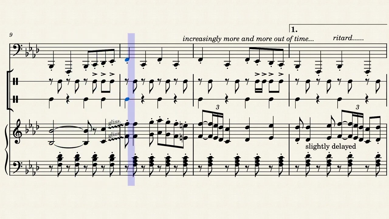 Wario's Theme - Mario Strikers Charged transcription / sheet music ...