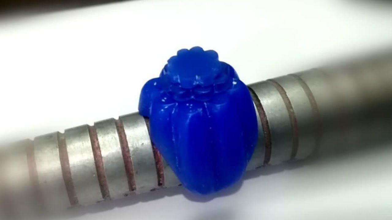 Making a ring model with wax - YouTube
