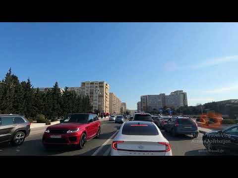 Авто тур по улицам Баку - Насими базар, улица Академика Гасана Алиева