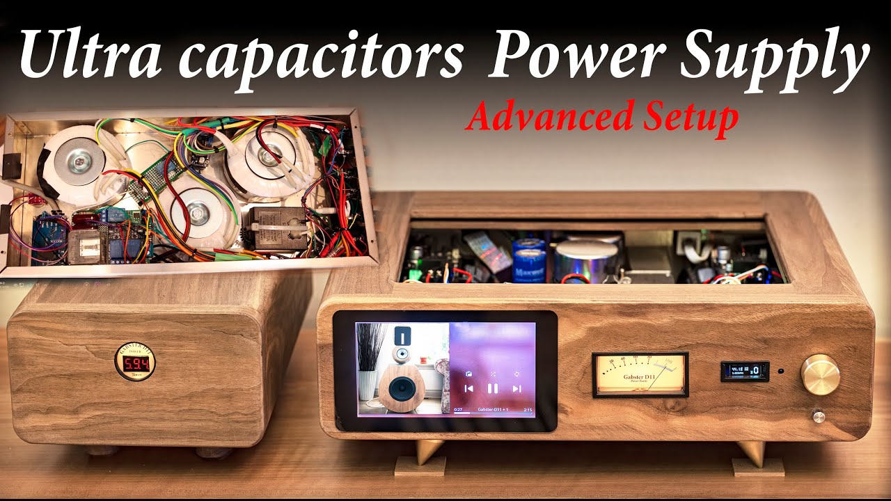 Ultra / SuperCapacitors Power supply with Triggers and timer. Step by step - YouTube