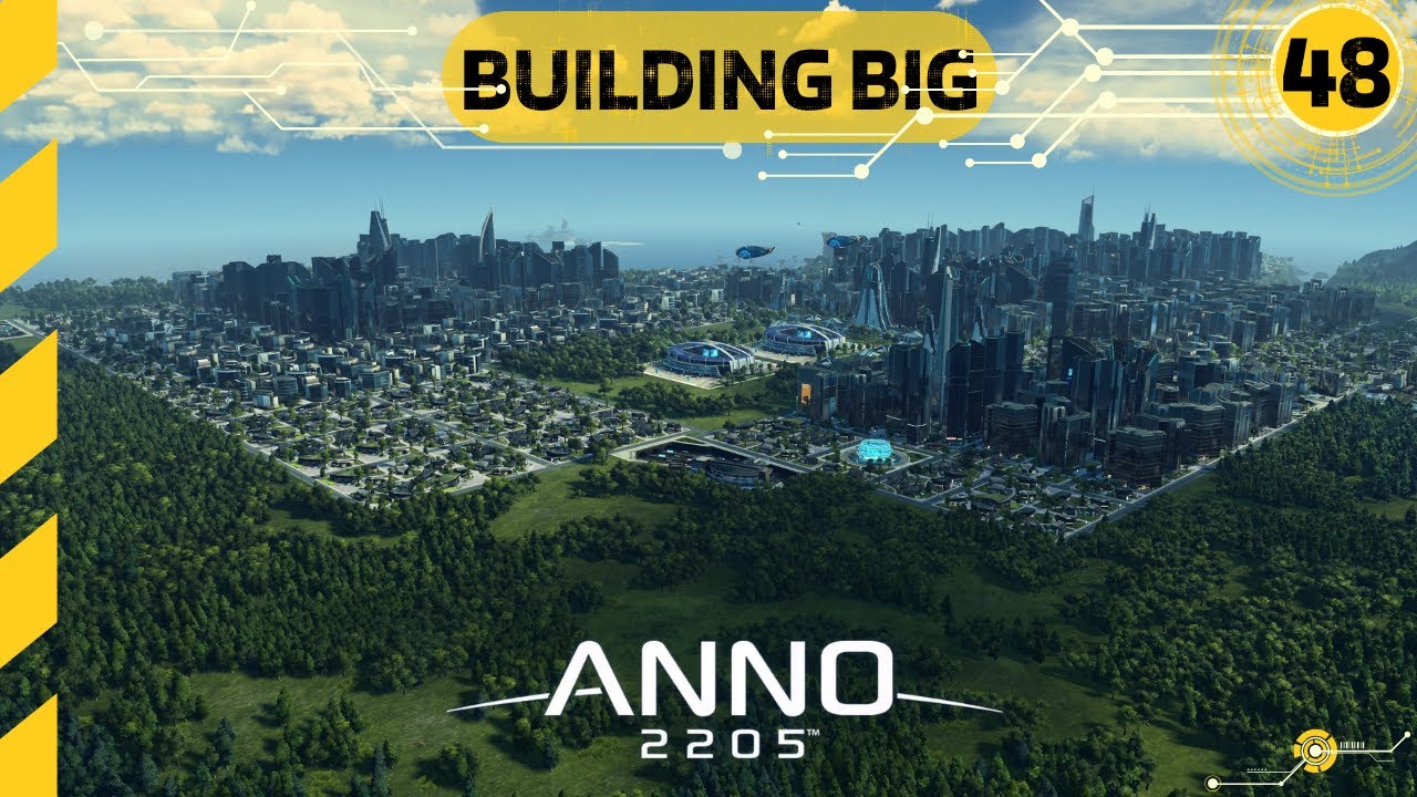 Anno 2205 - Building Big | All DLCs | Advanced Difficulty - YouTube