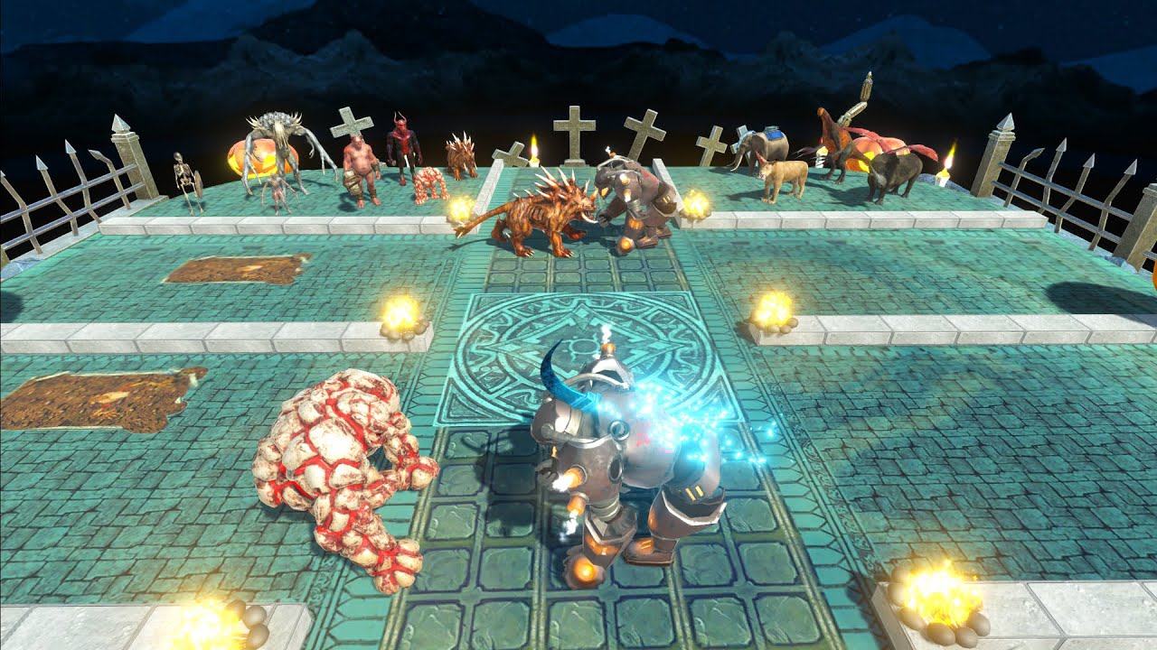 STAR WARS MUTANT PRIMATES VS MONSTER Animal Revolt Battle Simulator ...