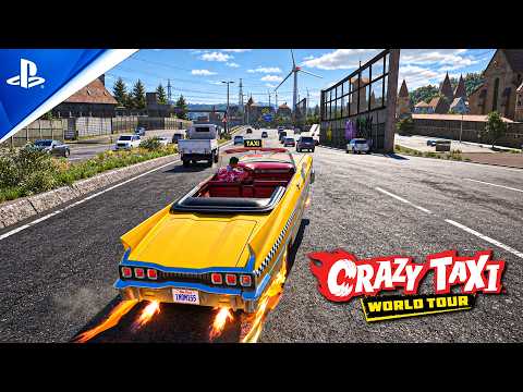 CRAZY TAXI IS BACK| Crazy Taxi World Tour New Exclusive Gameplay Demo 4K