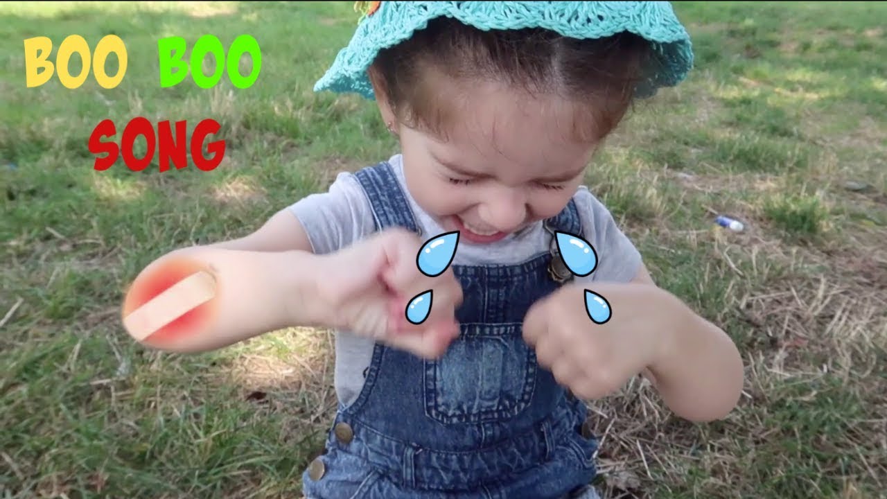 THE BOO BOO STORY FROM ELIZABETH & EVA | THE BOO BOO SONG NURSERY ...