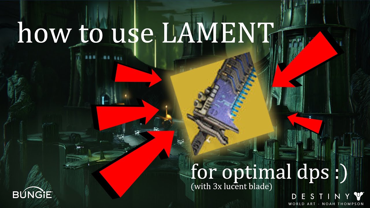 how to use LAMENT (with 3x lucent blade) - YouTube