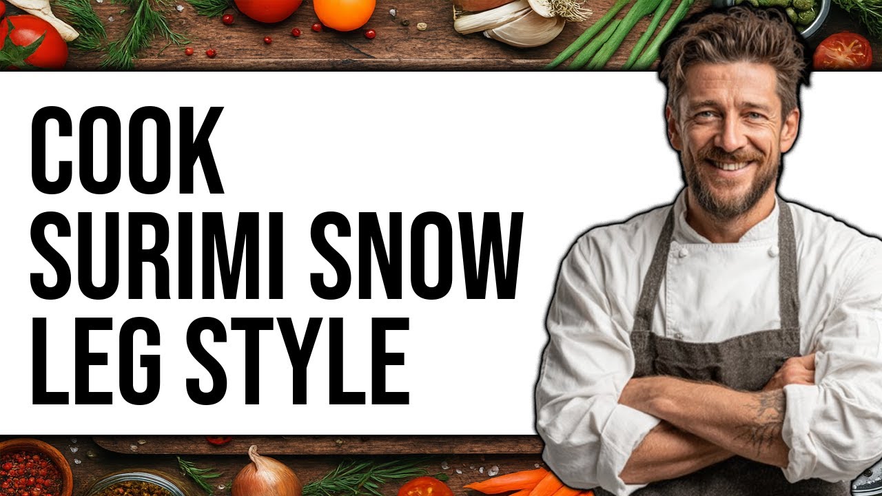 How To Cook Surimi Snow Leg Style - YouTube