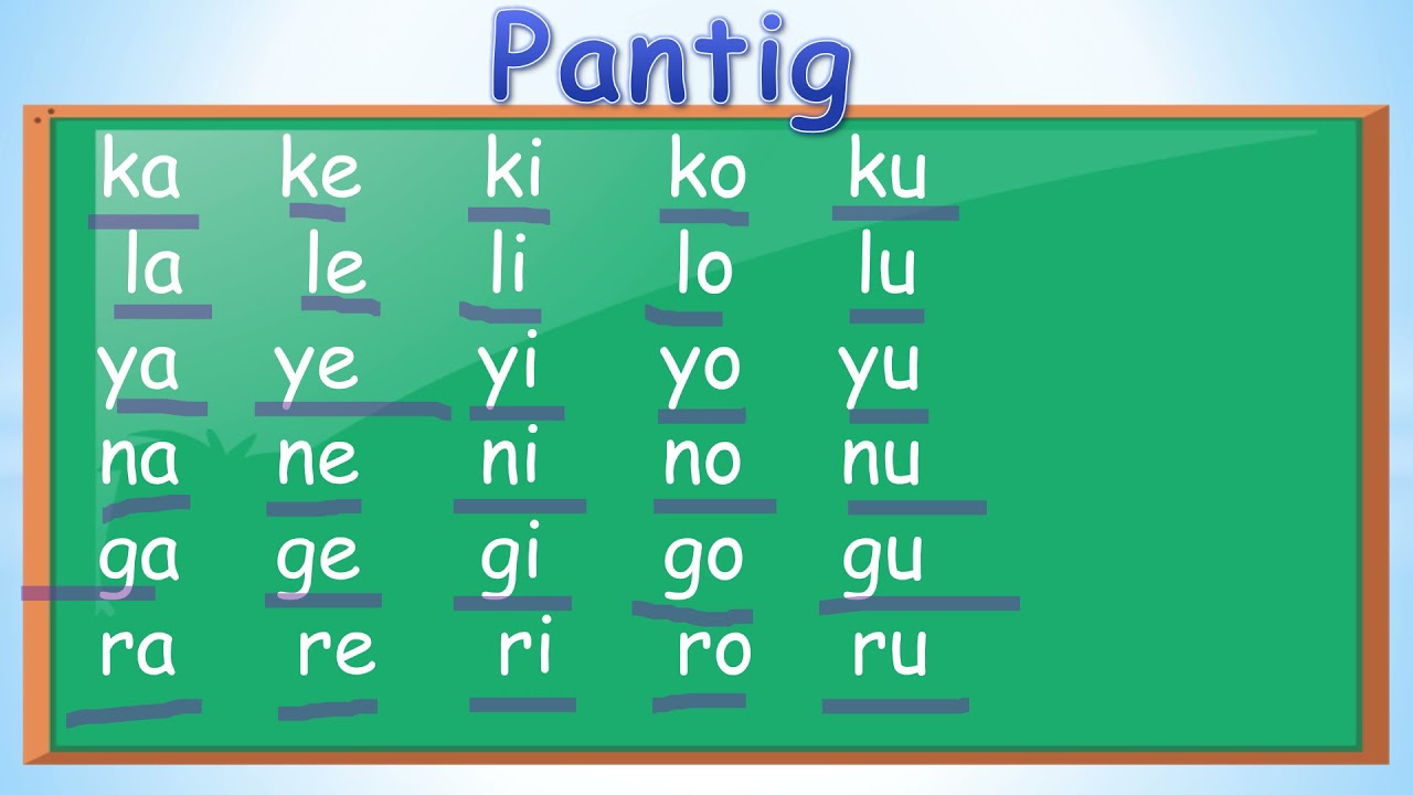 Letrang Rr mga salita at pangungusap - YouTube