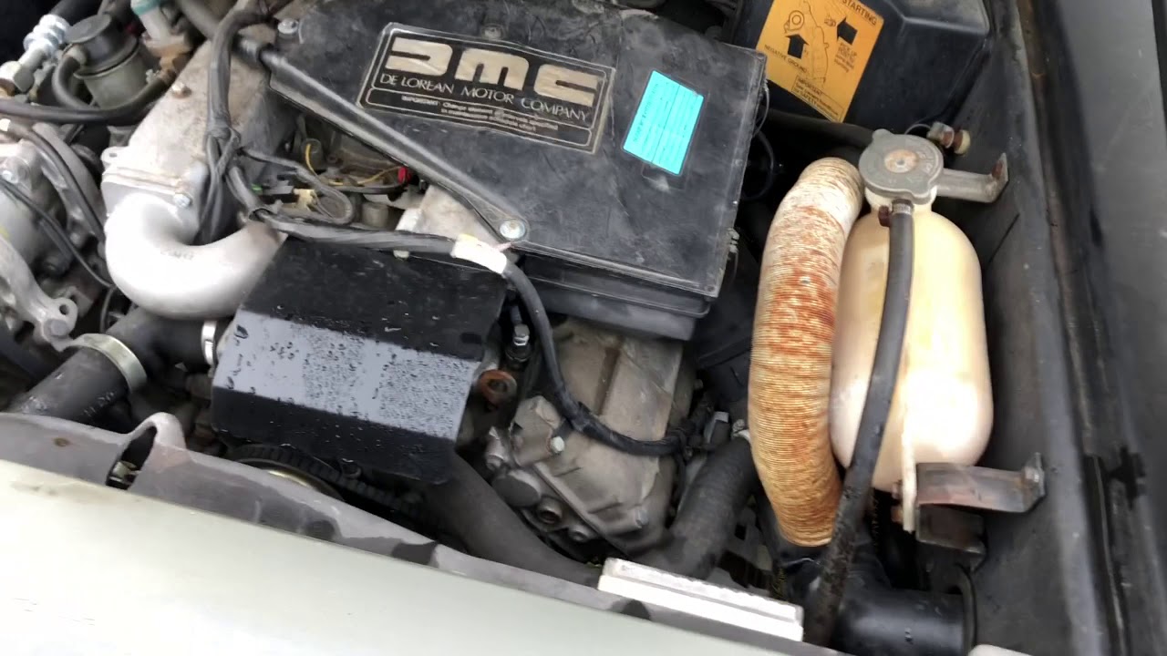 1982 Delorean DMC-12 Interior and Engine Bay - YouTube