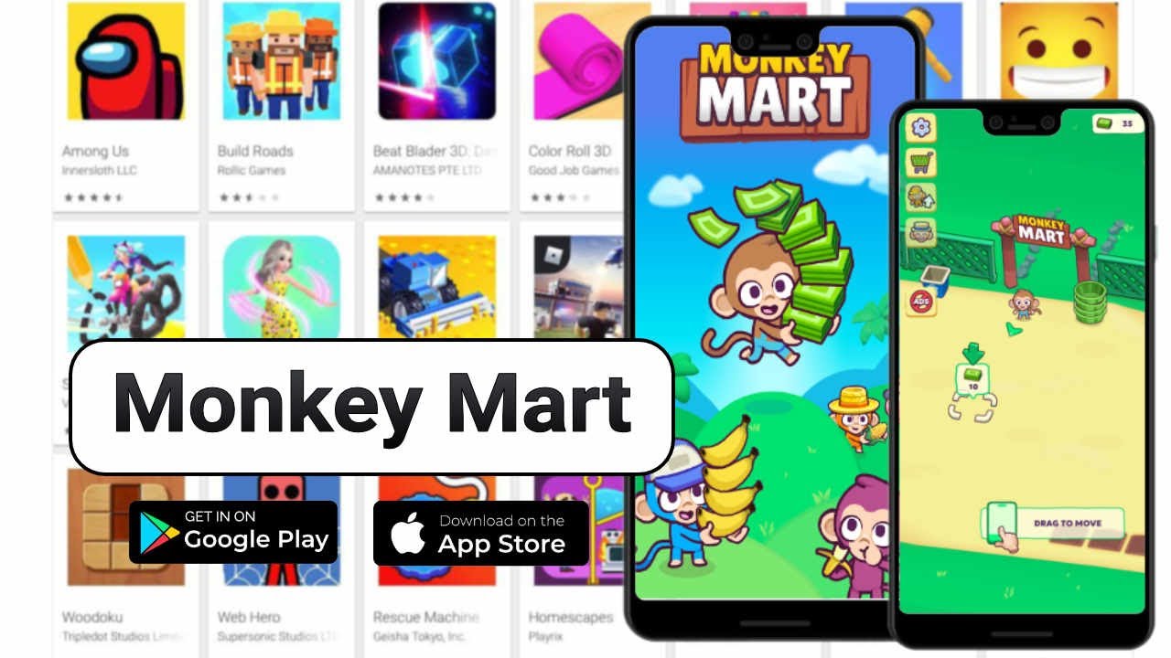 Monkey Mart Game #3 (Android/IOS) - YouTube