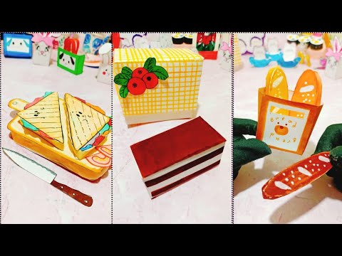 Miniature paper craft/miniature Kawai craft /how to make /easy craft ...