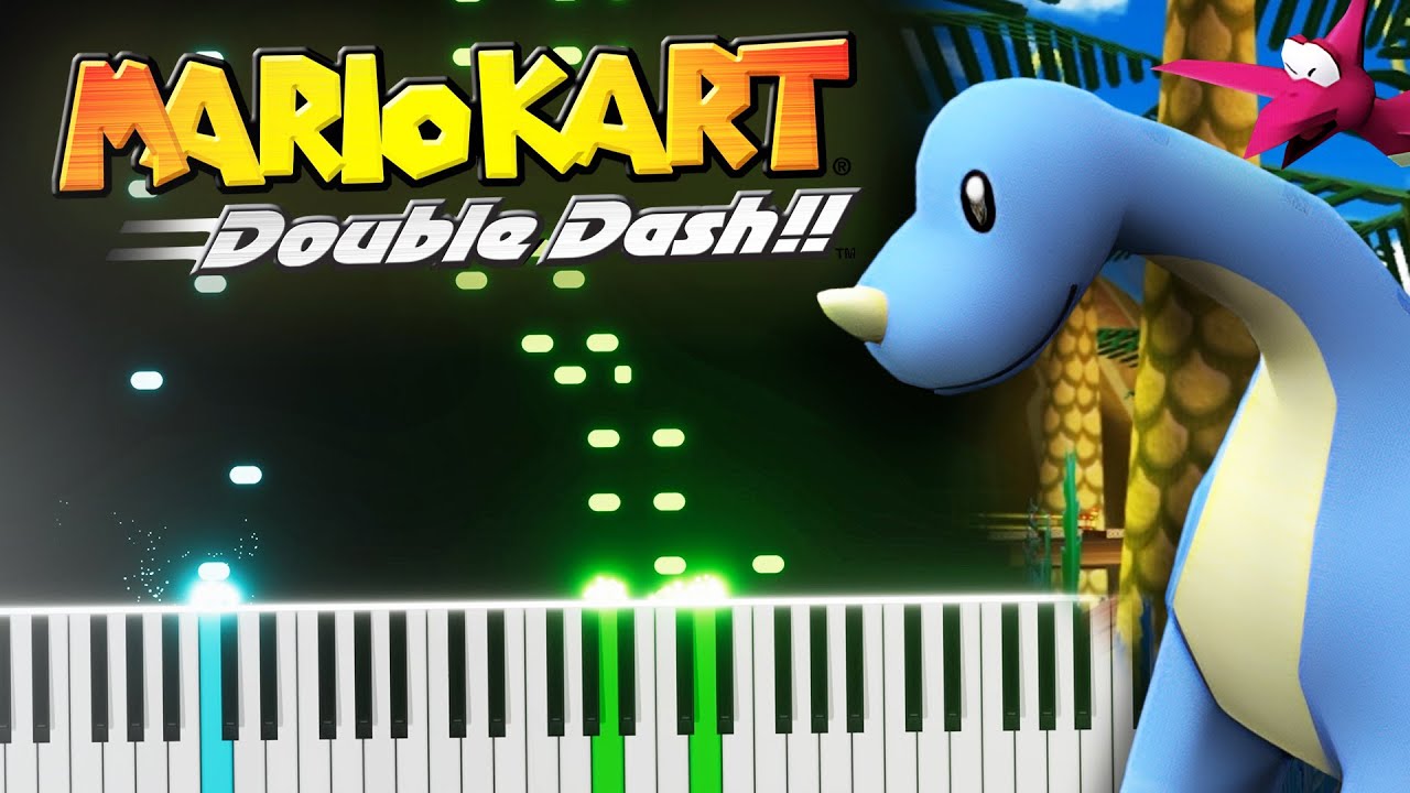 GCN Dino Dino Jungle - Piano Tutorial (Mario Kart: Double Dash!!) - YouTube