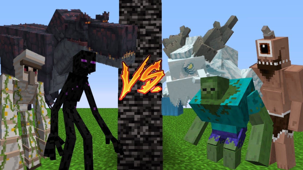Random Battle #3 / Minecraft Mob Battle - YouTube