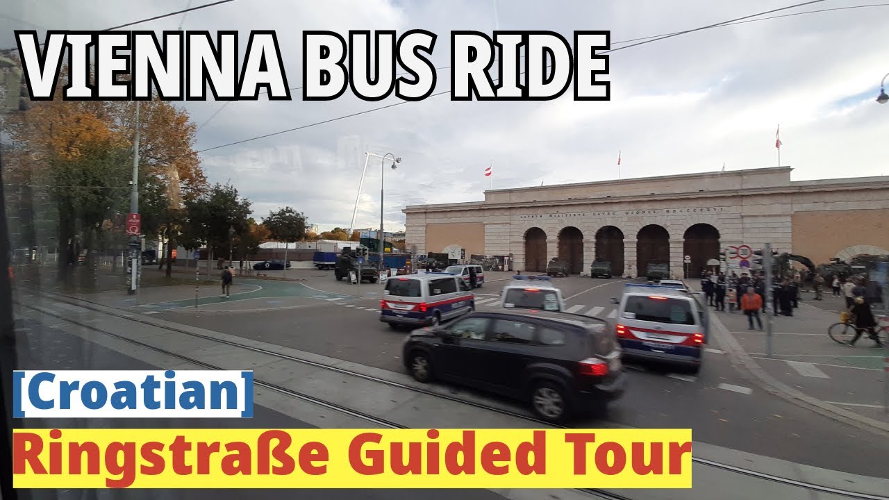 Vienna Bus Ride, Ringstraße Guided Tour [ Croatian ] - YouTube