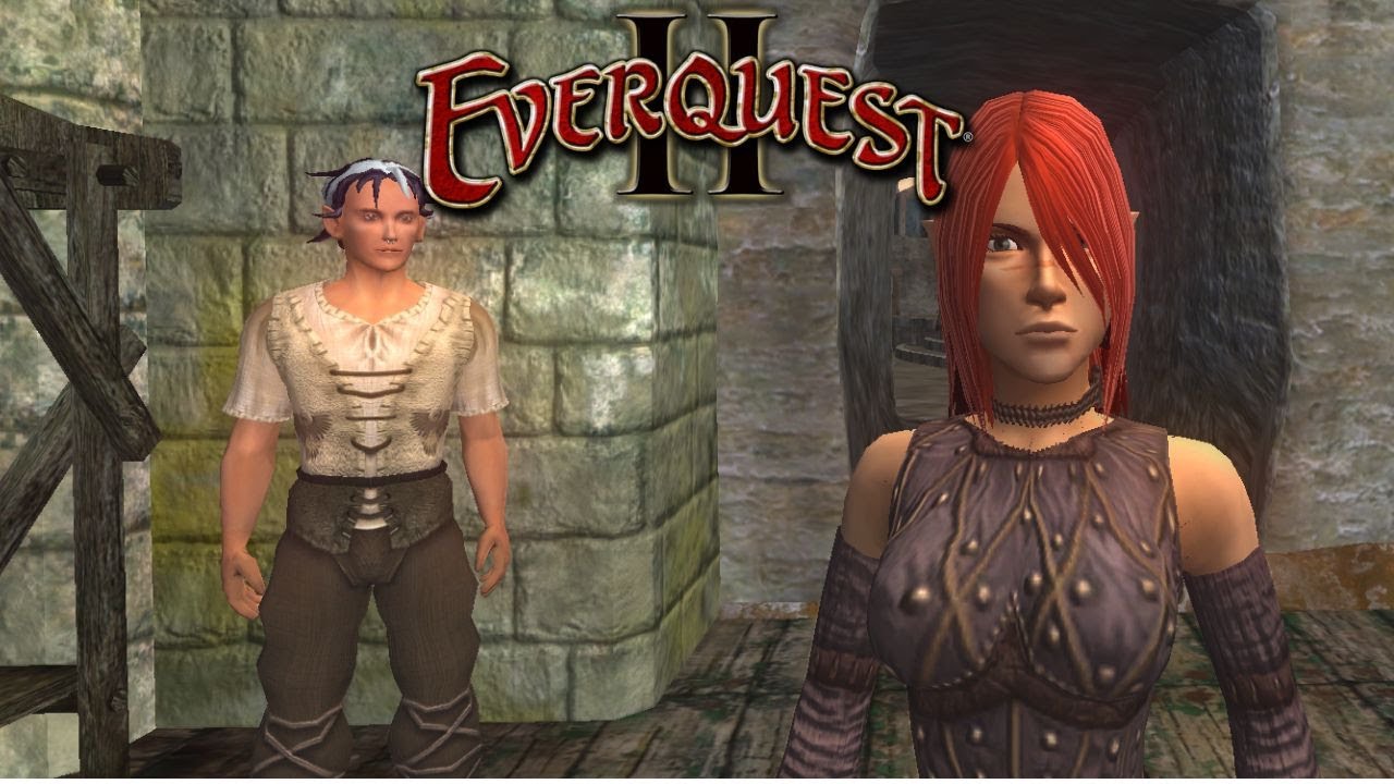 EverQuest II Origins ep. 2- Beggar's Court Half Elf Bruiser Questing ...