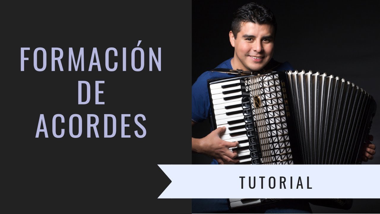 Formación de acordes en acordeón de teclado - YouTube