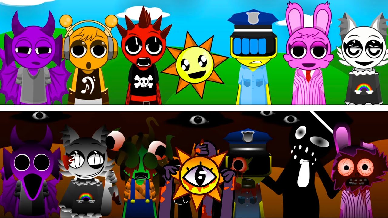 Incredibox Sprunki RE-JOYED Vs Sprunki Retake Vs OG Sprunki - YouTube