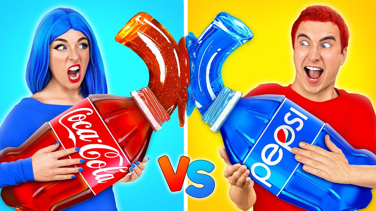 Hot vs Cold Couple Challenge #1 | Icy Couple vs Fire Couple by Multi DO ...