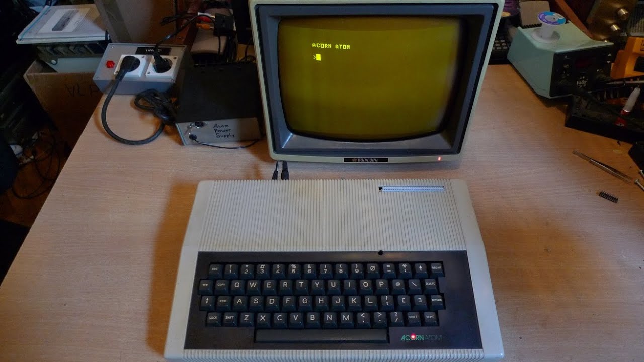 Acorn Atom with BBC Basic conversion card - Some fixing & testing ...