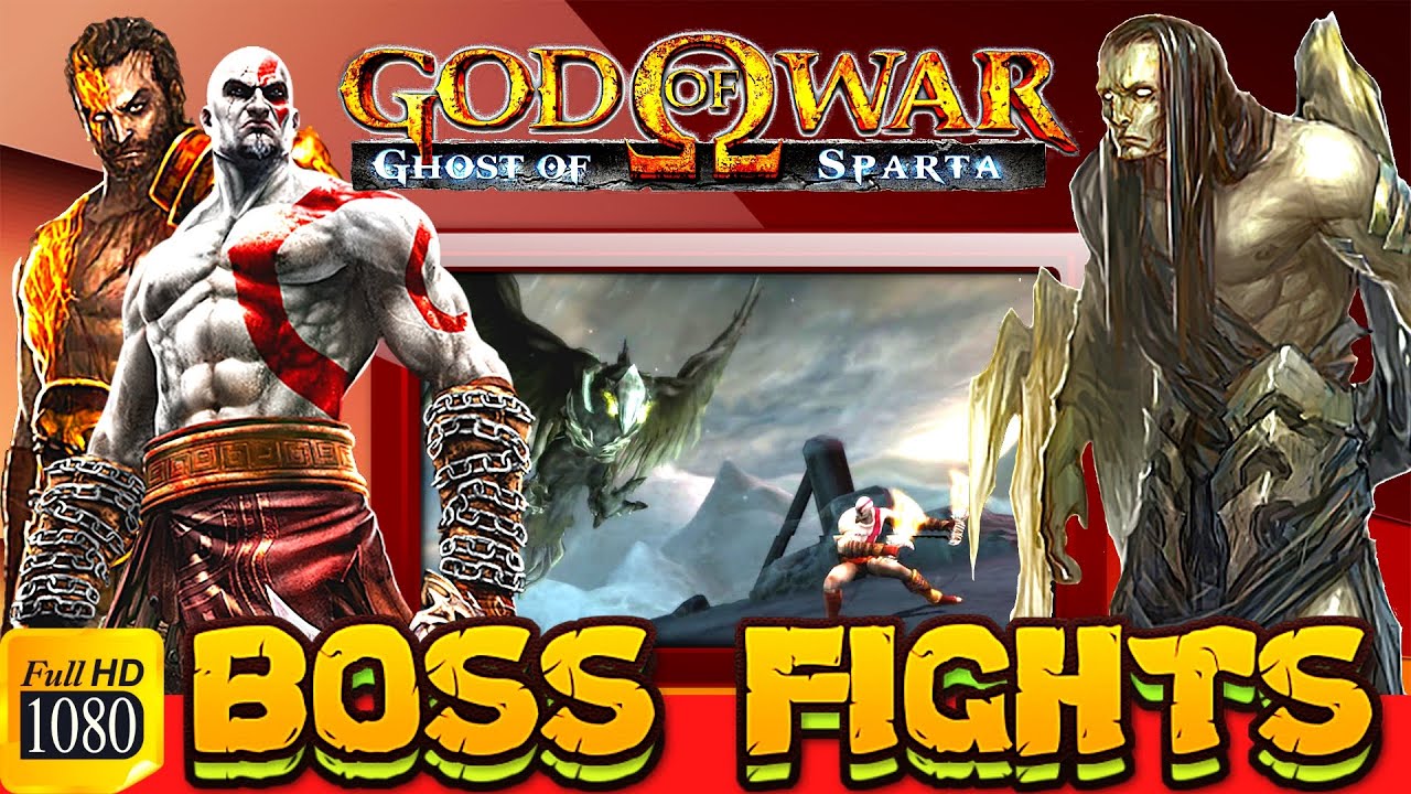 God of War: Ghost of Sparta (PS3) BOSS FIGHTS in 4K / 60fps - YouTube