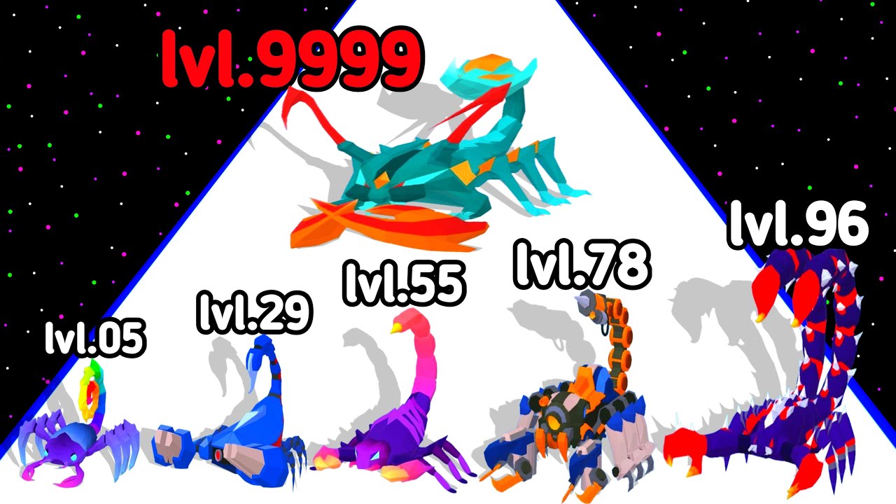 2024 Scorpion Run : Evolution & Clash Level_Up Scorpion Part-2 3d ...