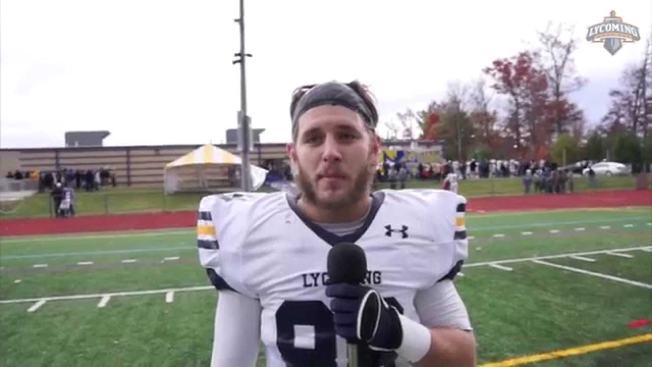 Lycoming Football Video - Sr TE Matt Cookson score from 10yds out - YouTube