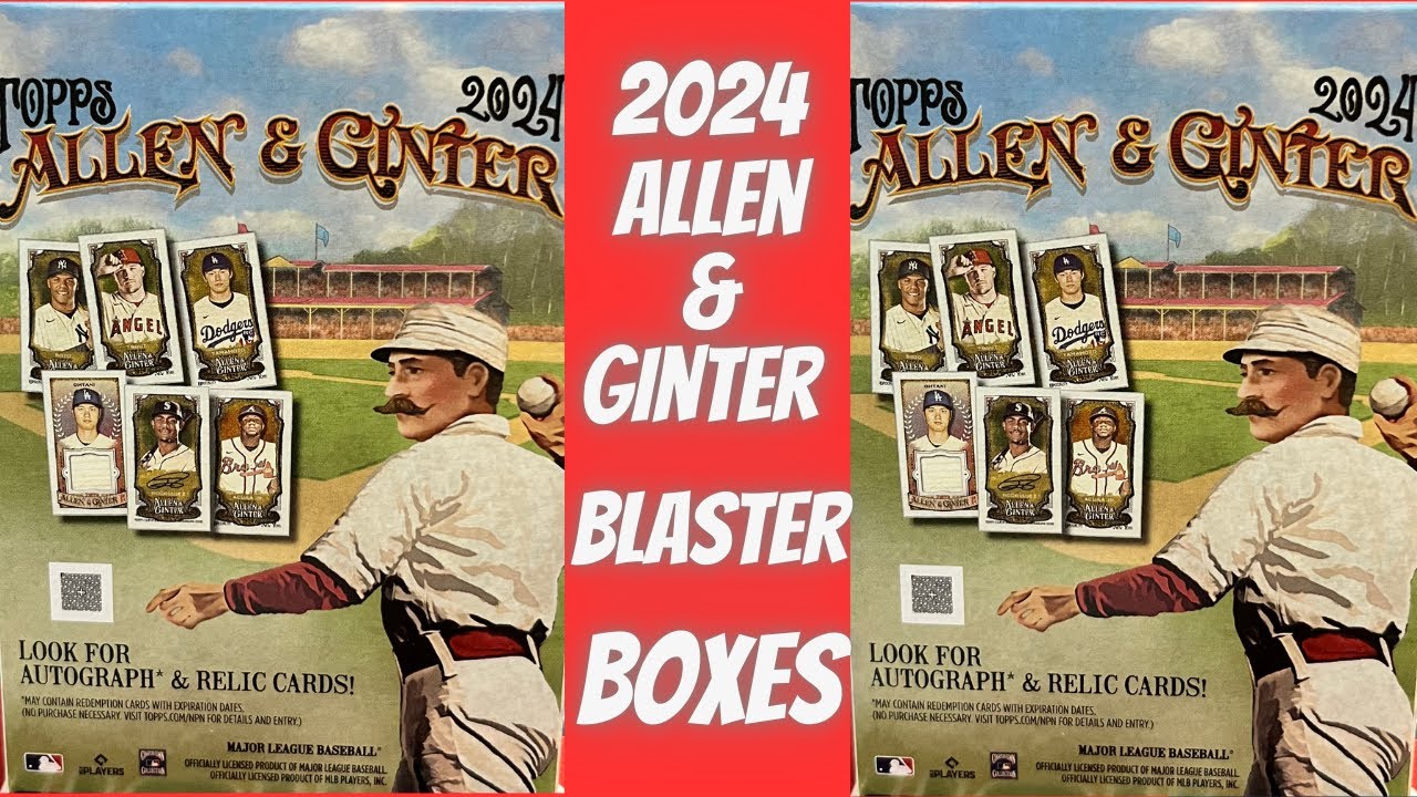 2024 Topps Allen & Ginter Blaster Boxes - YouTube