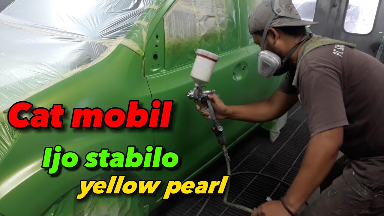 🔴CAT MOBIL WARNA IJO STABILO AGAR HASIL MAKSIMAL - YouTube
