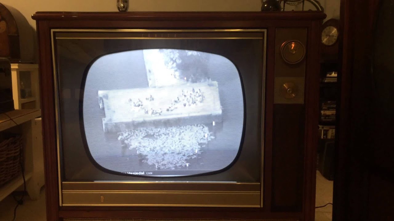 1959 Zenith - Restoration complete. - YouTube