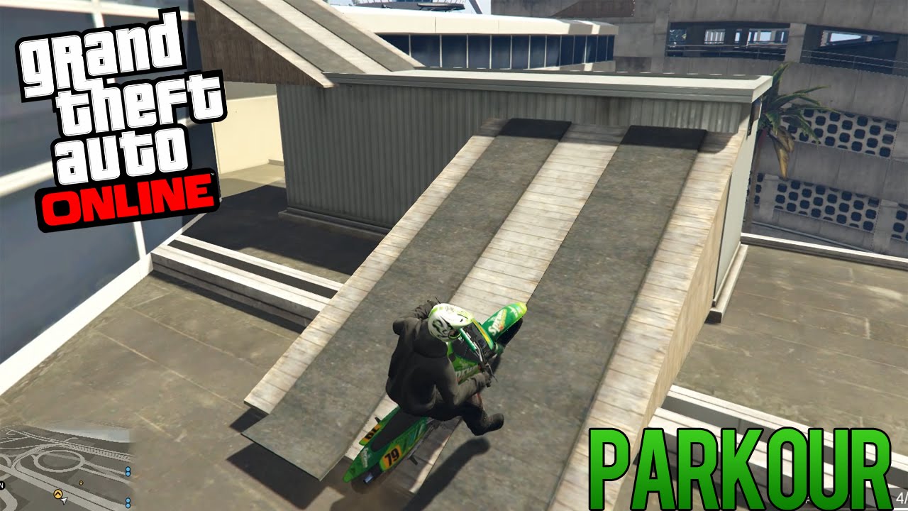 GTA Online Corridas - Parkour No Aeroporto (PC) - YouTube