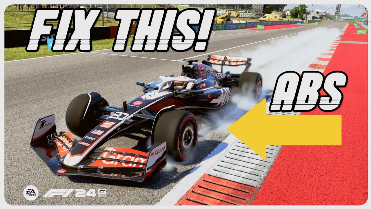 How To Drive Without ABS In F1 24 | Beginner's Guide - YouTube