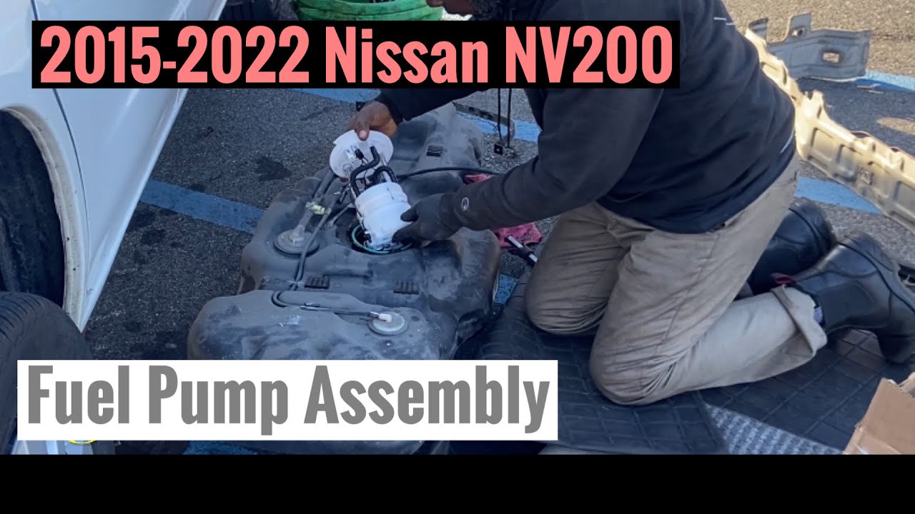 How to Replace Fuel Pump Assembly on a Nissan NV200 - YouTube