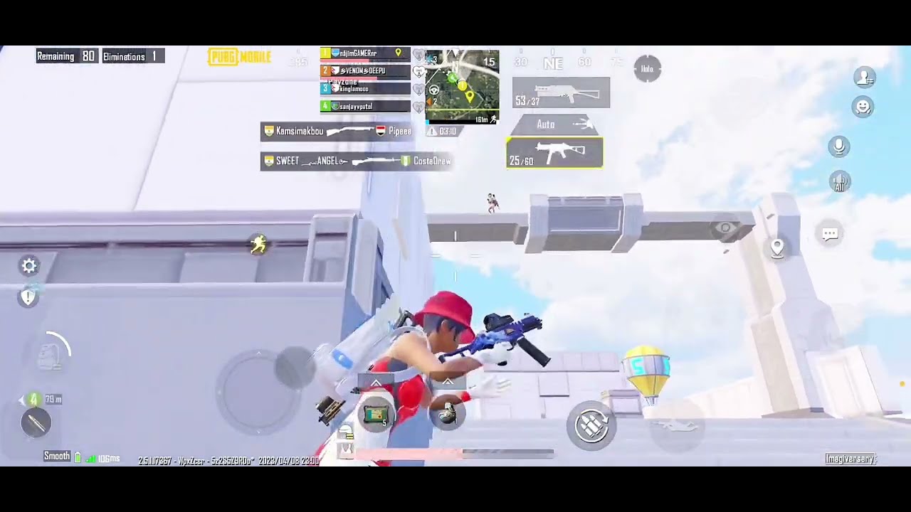 PUBG mobile quick match, game play video clip ! - YouTube