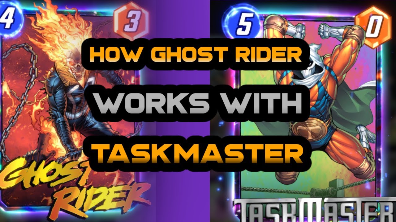 How Ghost Rider Works With Taskmaster: Silver Samurai Prep - YouTube