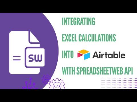 Integrating Excel Calculations into Airtable with SpreadsheetWeb API - YouTube