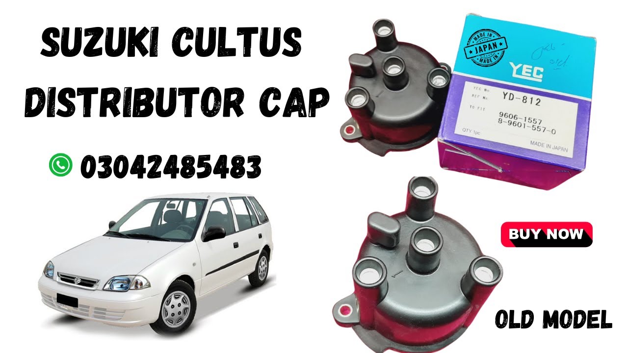 Suzuki Cultus Distributor Cap | High quality Japan Standard - YouTube