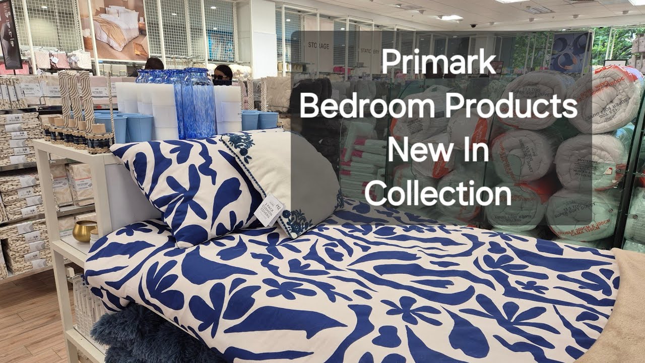 Primark Bedroom Bed Linen Products New In Collection - YouTube