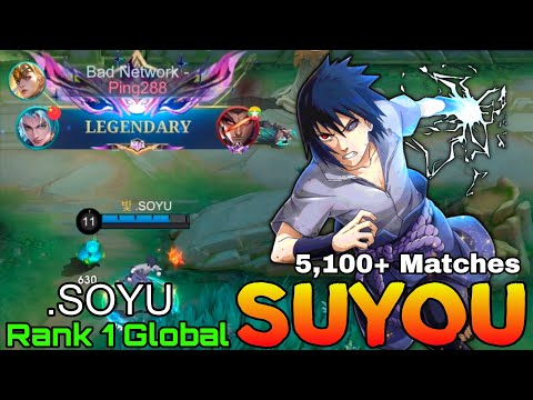 5,100+ Matches Suyou Legendary Jungler - Top 1 Global Suyou by .SOYU - Mobile Legends