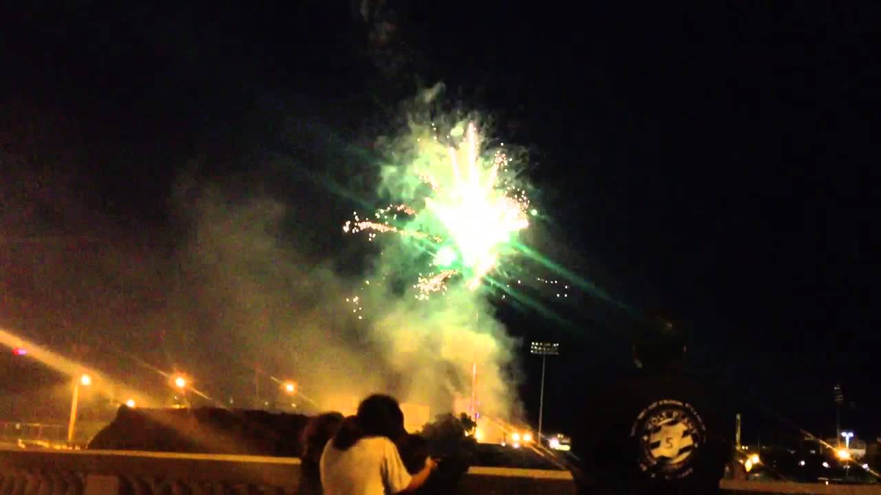 Lugnuts Fireworks (7-18-14) - YouTube