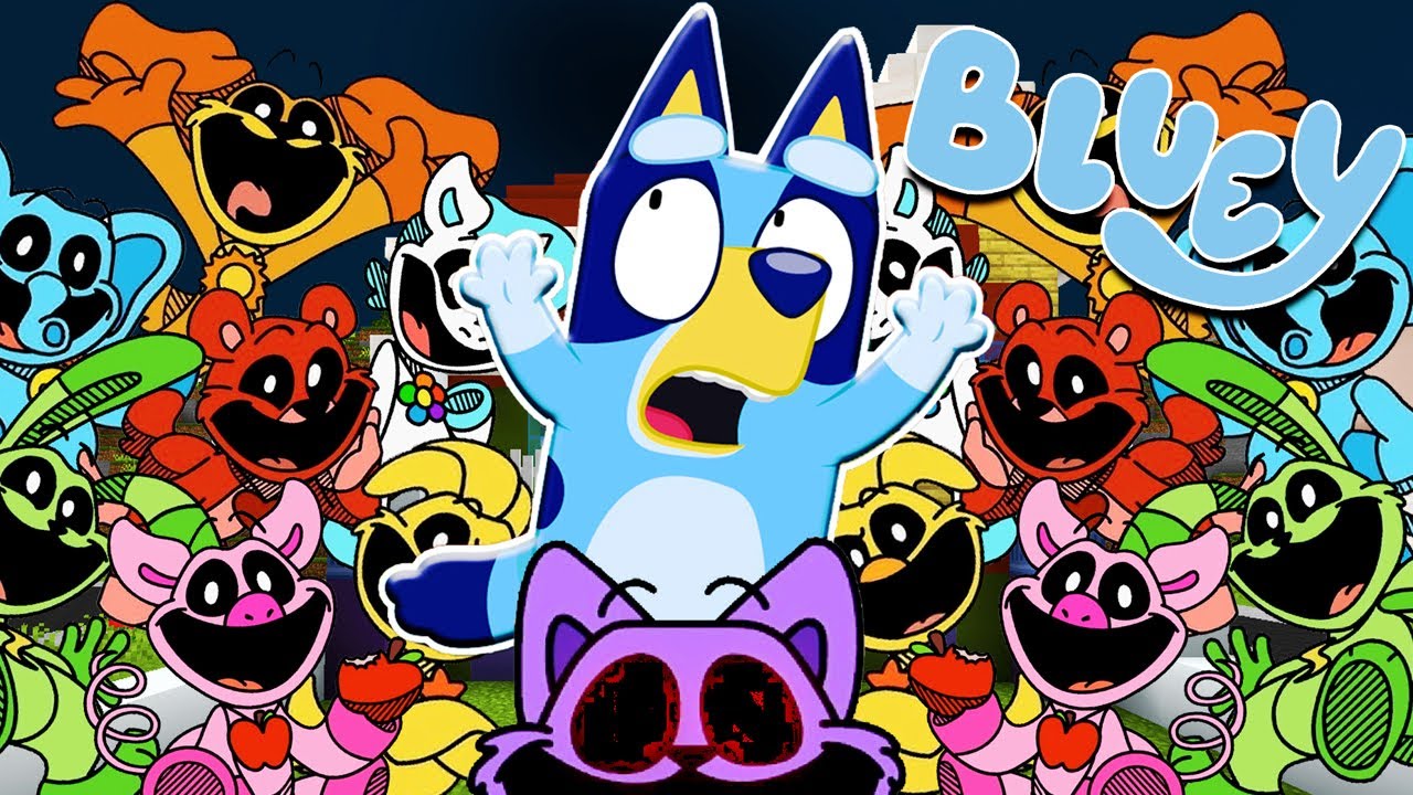 APOCALIPSIS de SMILING CRITTERS | Las Aventuras de BLUEY en Minecraft ...